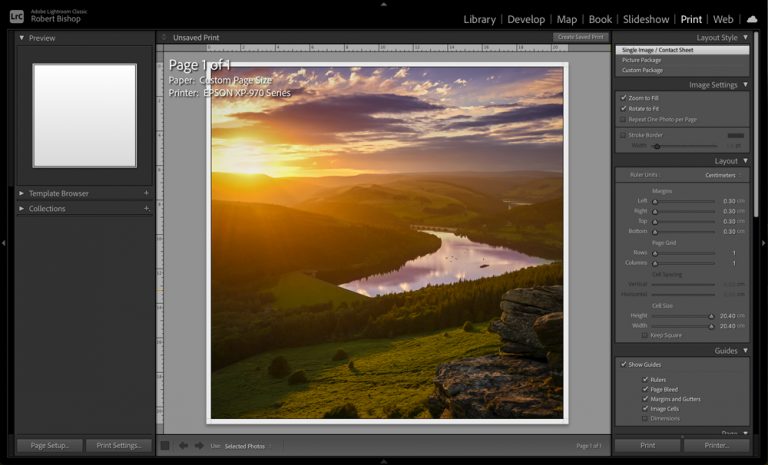 How to Set Up the Epson XP-970 to Print Custom Page Sizes